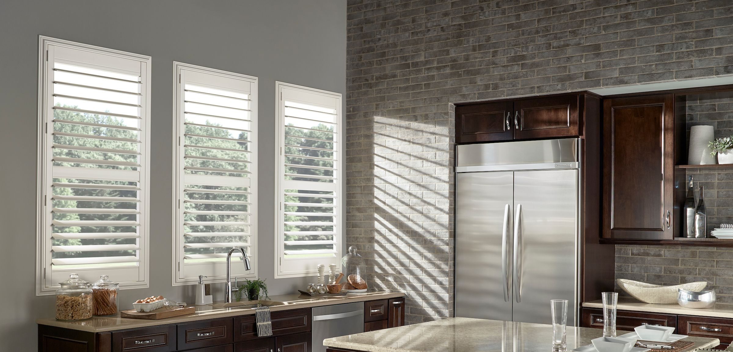 Vinyl Shutters – CS Custom Blinds